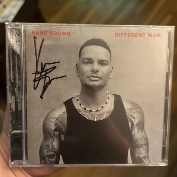 Kane Brown | Other | Kane Brown Different Man Signed Cd | Poshmark